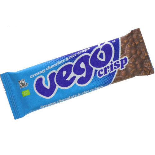 Vego Crisp: Creamy Chocolate & Rice Crisps – Vegan Perfection Retail