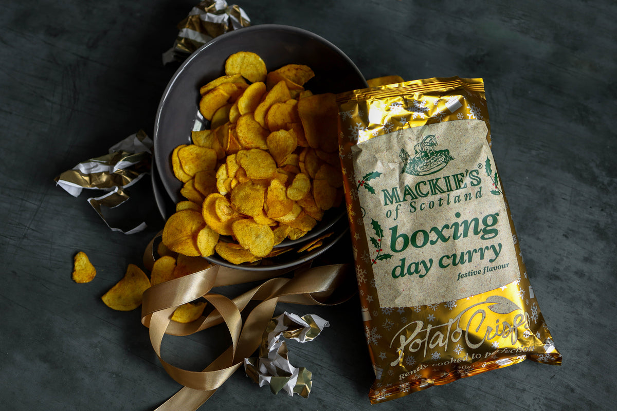 Taylor's Crisps Boxing Day Curry Crisps – Vegan Perfection Retail