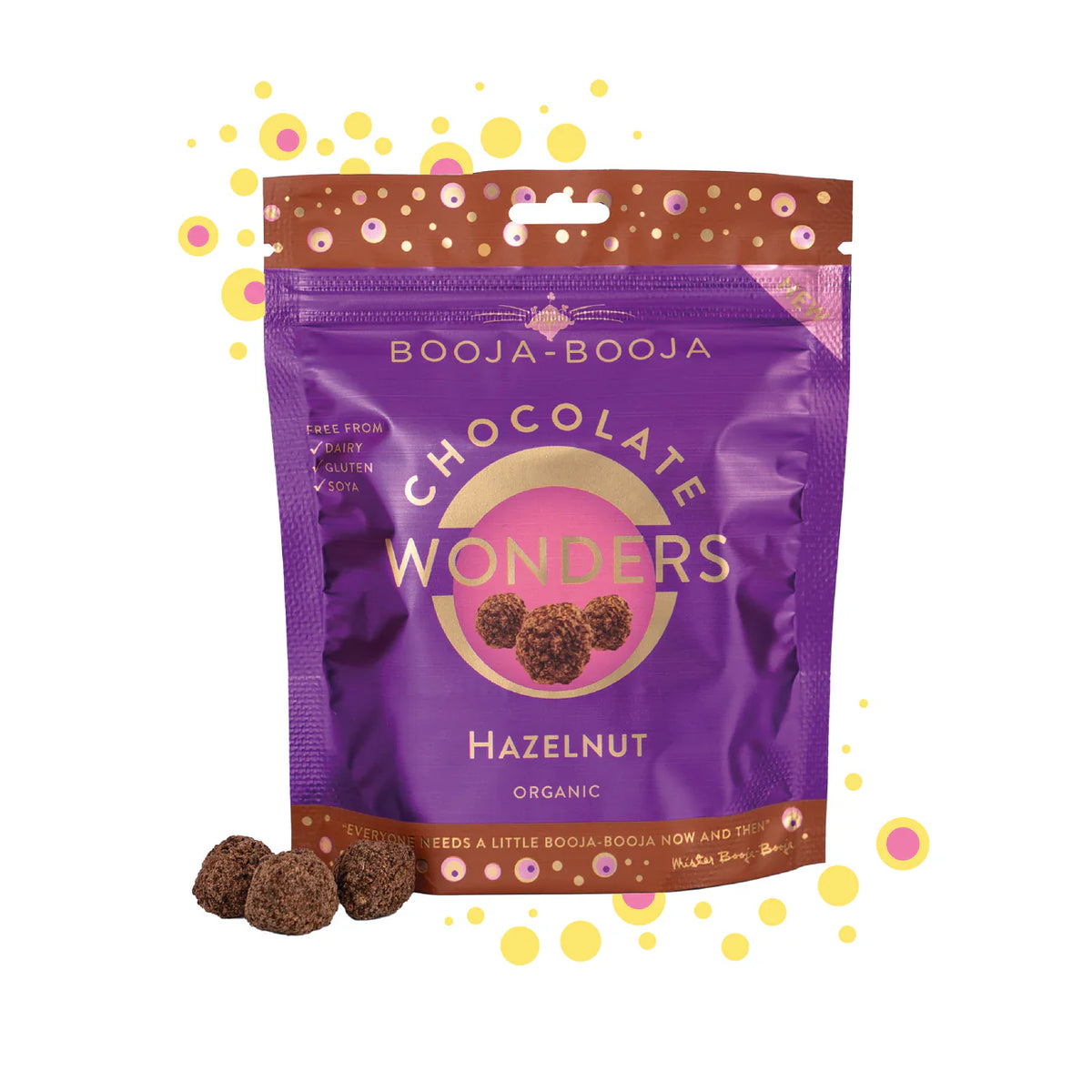 Booja Booja Hazelnut Crunch Chocolate Wonders, 65g – Vegan Perfection ...