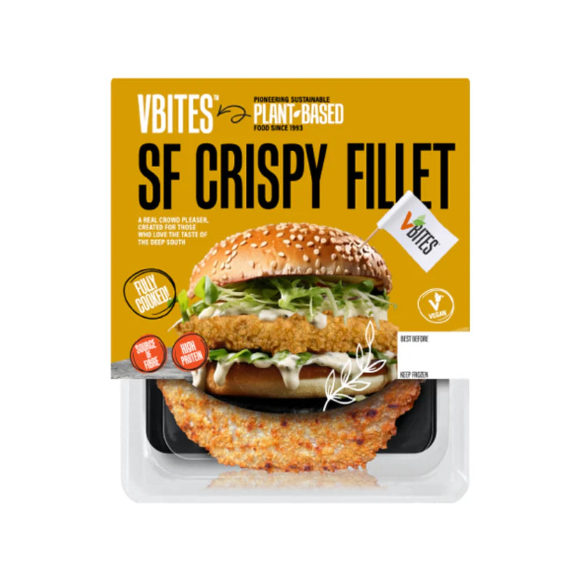 VBites Southern Fried Chicken Fillet Burgers, 226g – Vegan Perfection ...