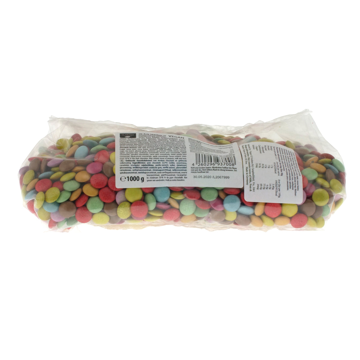 Candy Coated Choc Buttons Jumbo 1kg – Vegan Perfection Retail
