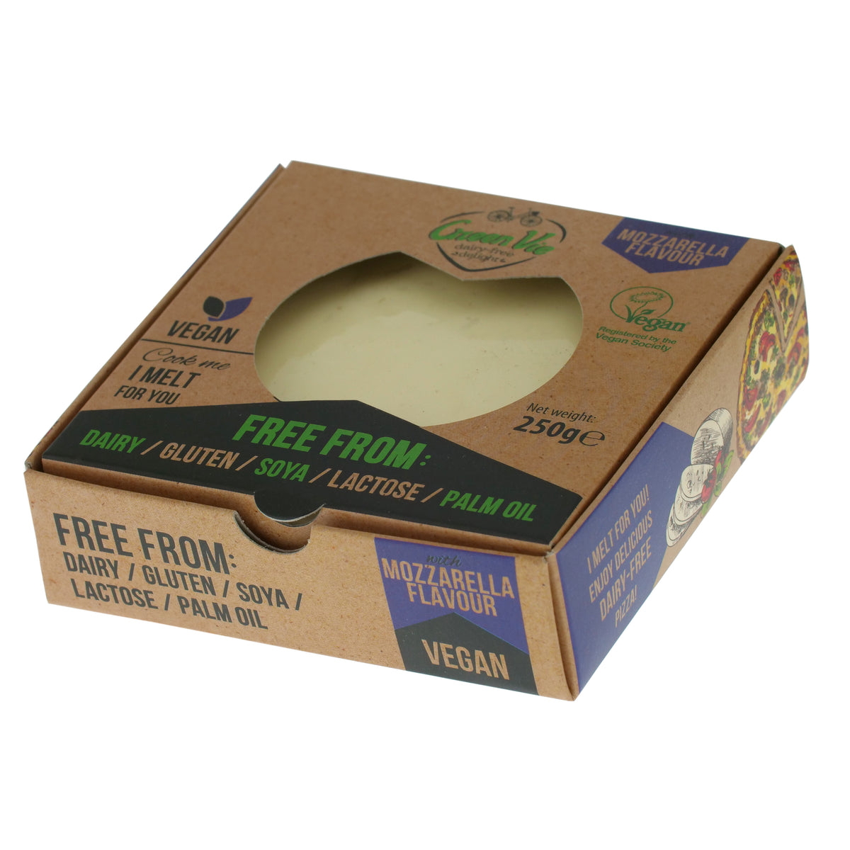 Mozzarella Style Cheese Block 250g – Vegan Perfection Retail