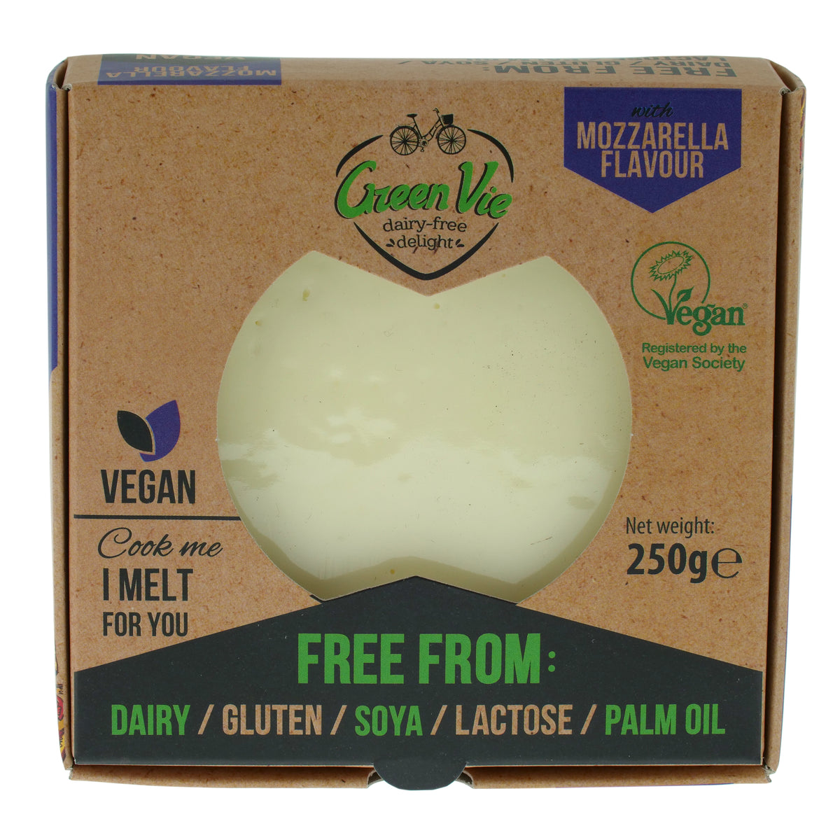 Mozzarella Style Cheese Block 250g – Vegan Perfection Retail