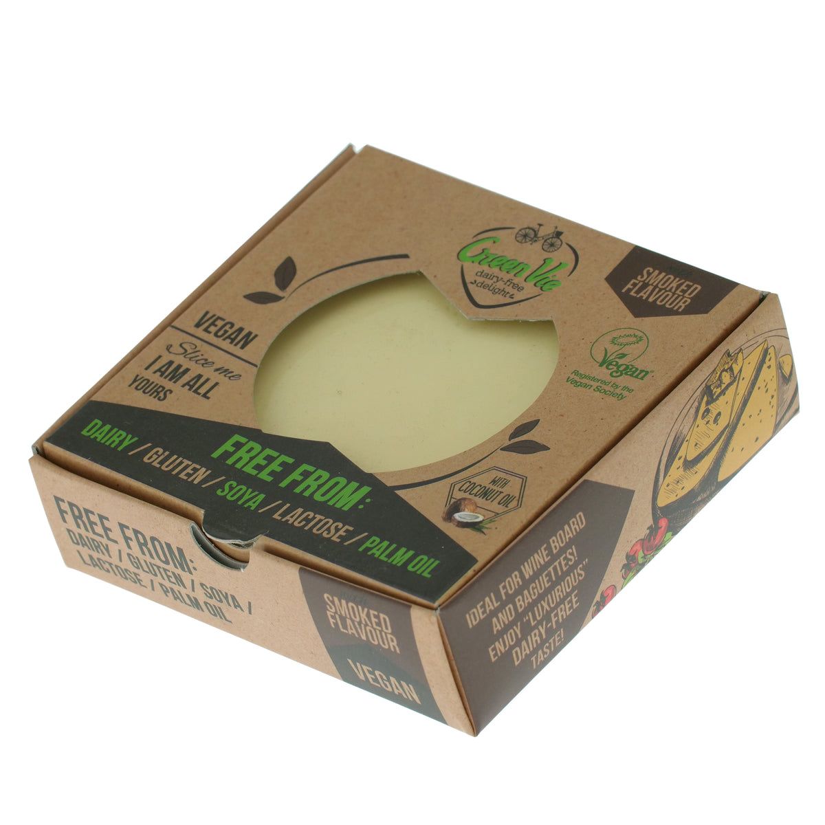 Smoked Gouda Style Cheese Block 250g – Vegan Perfection Retail